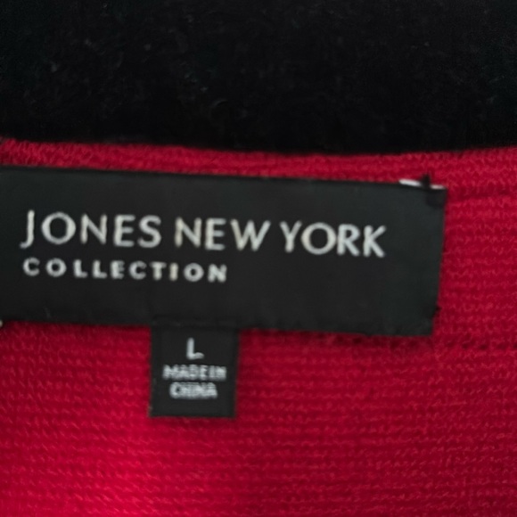 Jones New York | Jackets & Coats | Jones New York Collection Red ...